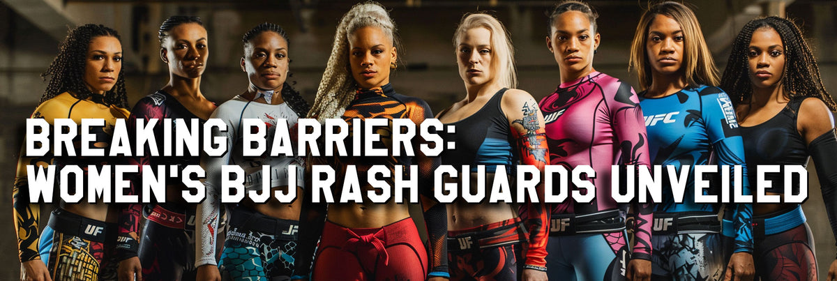 Breaking Barriers: Women's BJJ Rash Guards Unveiled – Soldier Complex