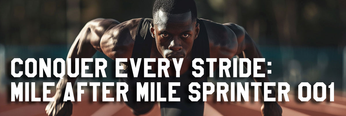 Conquer Every Stride: Mile After Mile Sprinter 001 – Soldier Complex