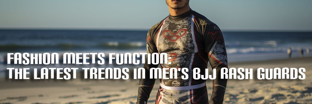 Fashion meets Function: The Latest Trends in Men's BJJ Rash Guards ...