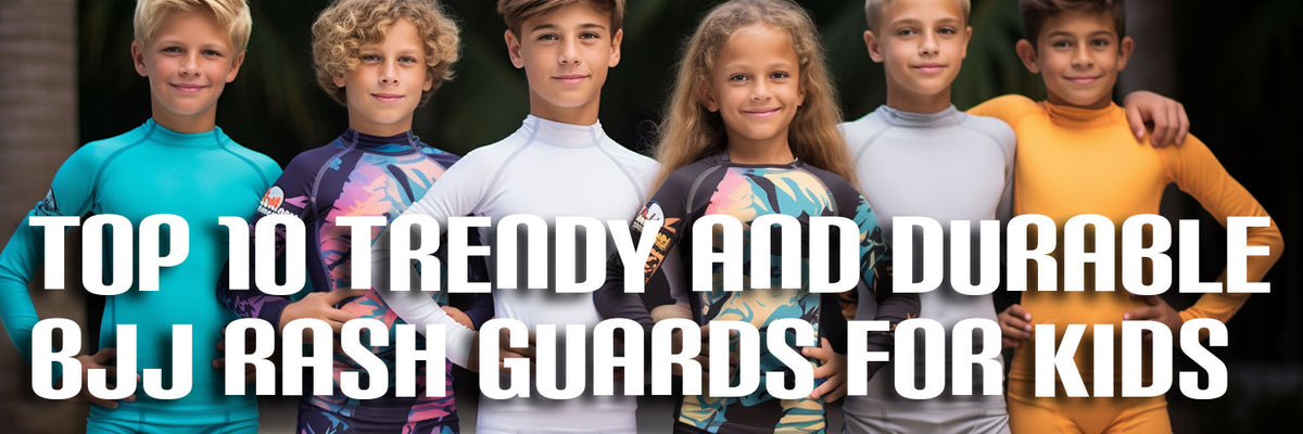 Top 10 Trendy and Durable BJJ Rash Guards for Kids – Soldier Complex